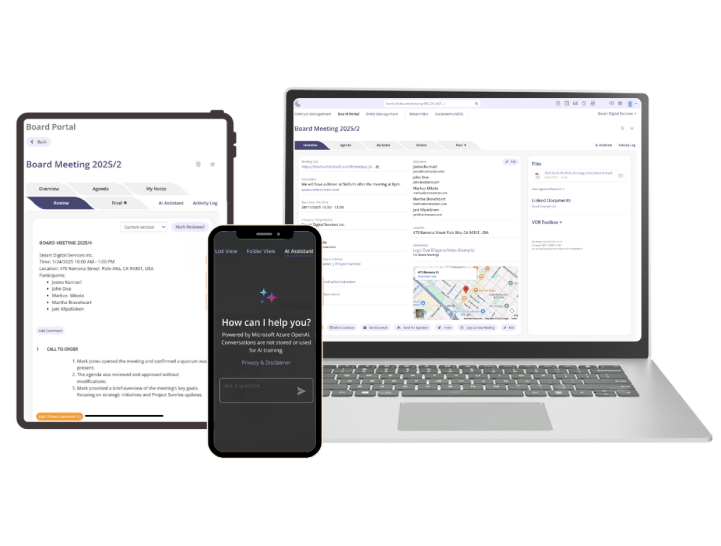 Board Portal Free Trial Software | Online Digital Board Meeting Portal